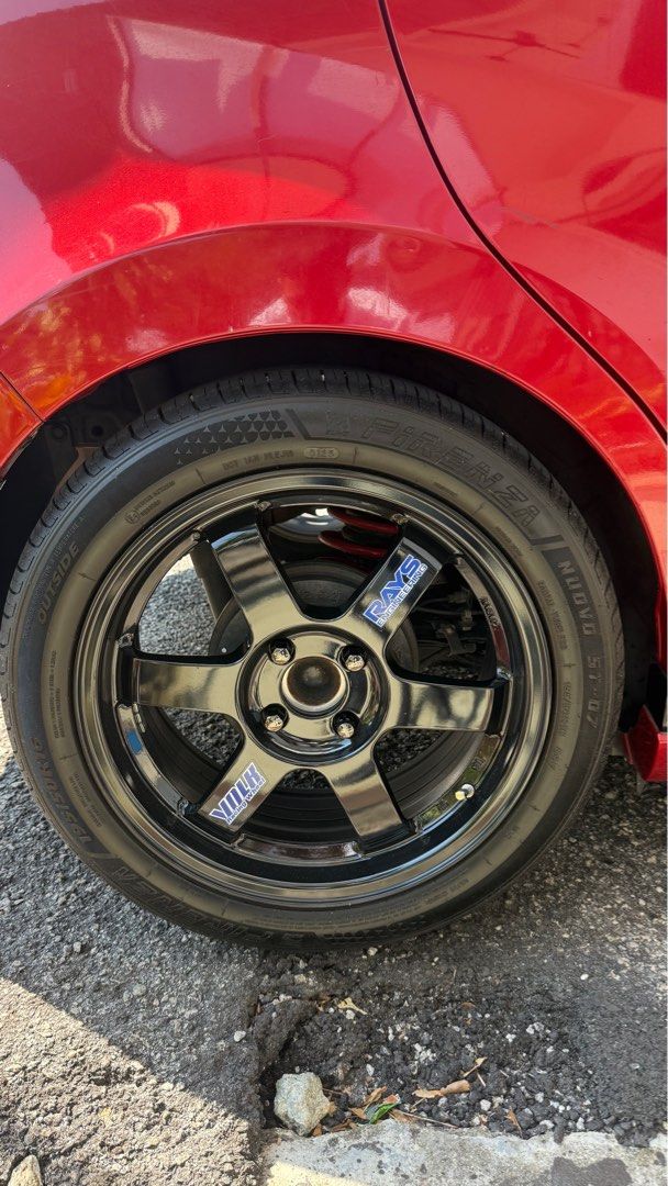 Open swap rim standard myvi gen3 dengan Te37 16 plus wang, Auto ...