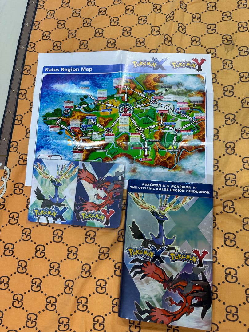 Pokemon X & Y Kalos Region Guidebook, Hobbies & Toys, Books & Magazines ...