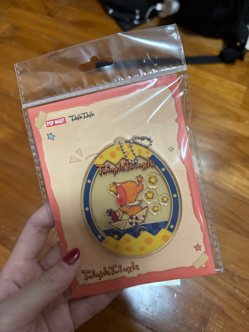Popmart Twinkle Twinkle Keychain and Sticker Set, Hobbies & Toys ...