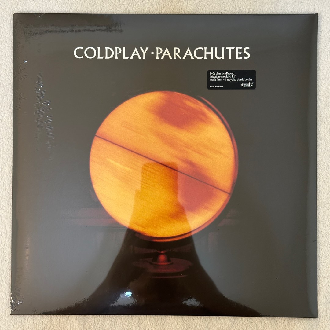 [On Hand] Coldplay - Parachutes Clear EcoRecord Vinyl LP Plaka not CD ...