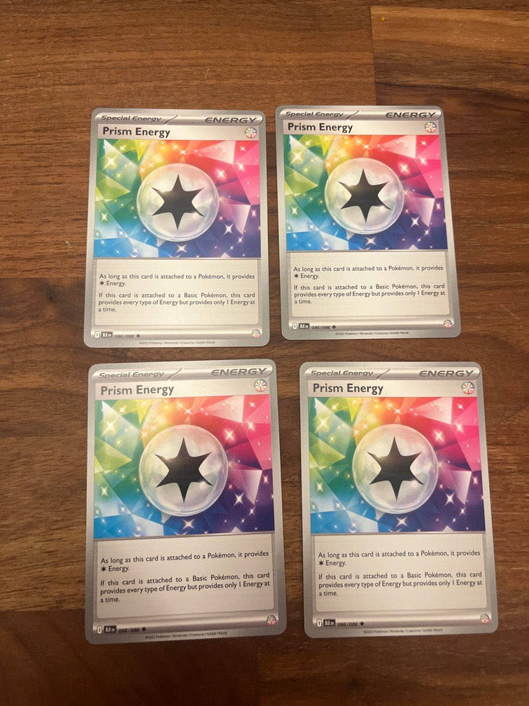 Prism energy 086 Pokemon BLK TCG playables, Hobbies & Toys, Toys ...
