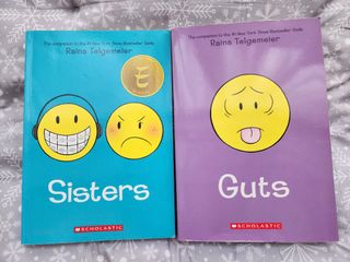 Raina Telgemeier Graphic Novels - Drama, Ghosts, Guts, Sisters, Smile ...
