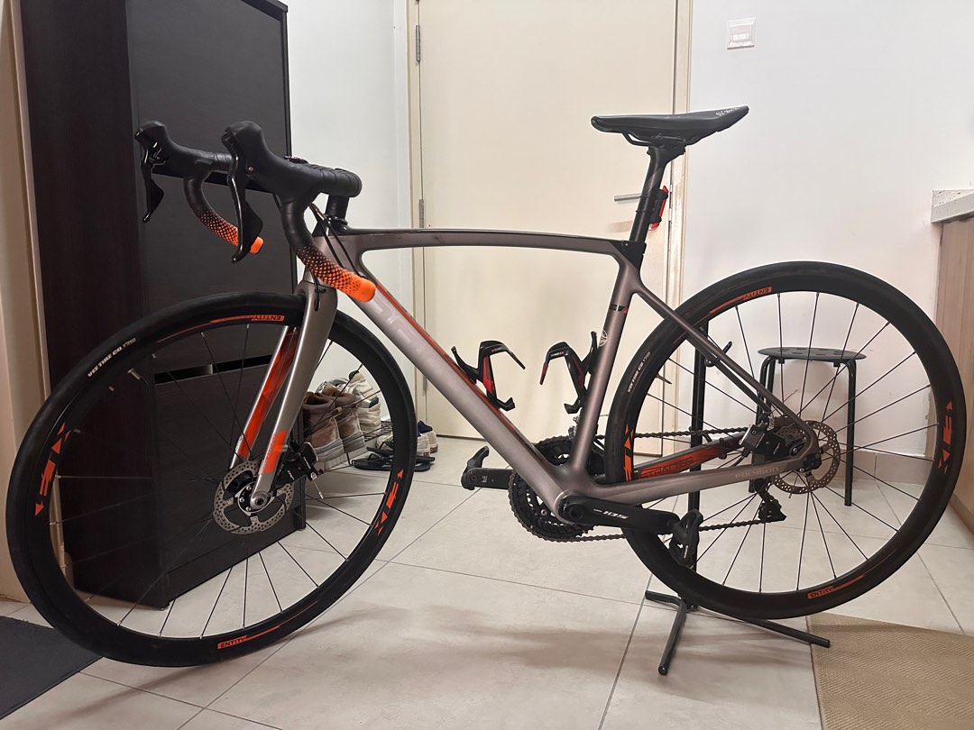 Roadbike Polygon Stratos 7 Discbrake, Sports Equipment, Bicycles ...