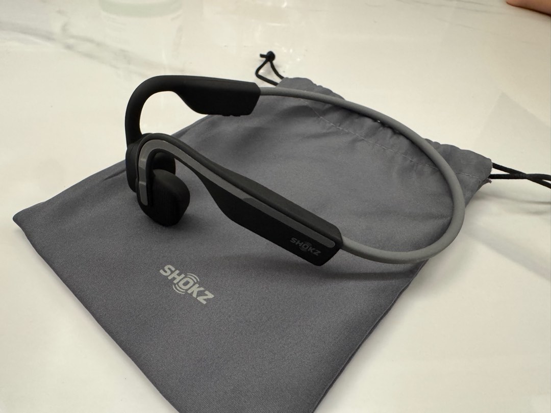 Shokz Open Move Bone Conduction Headphones, Audio, Headphones ...