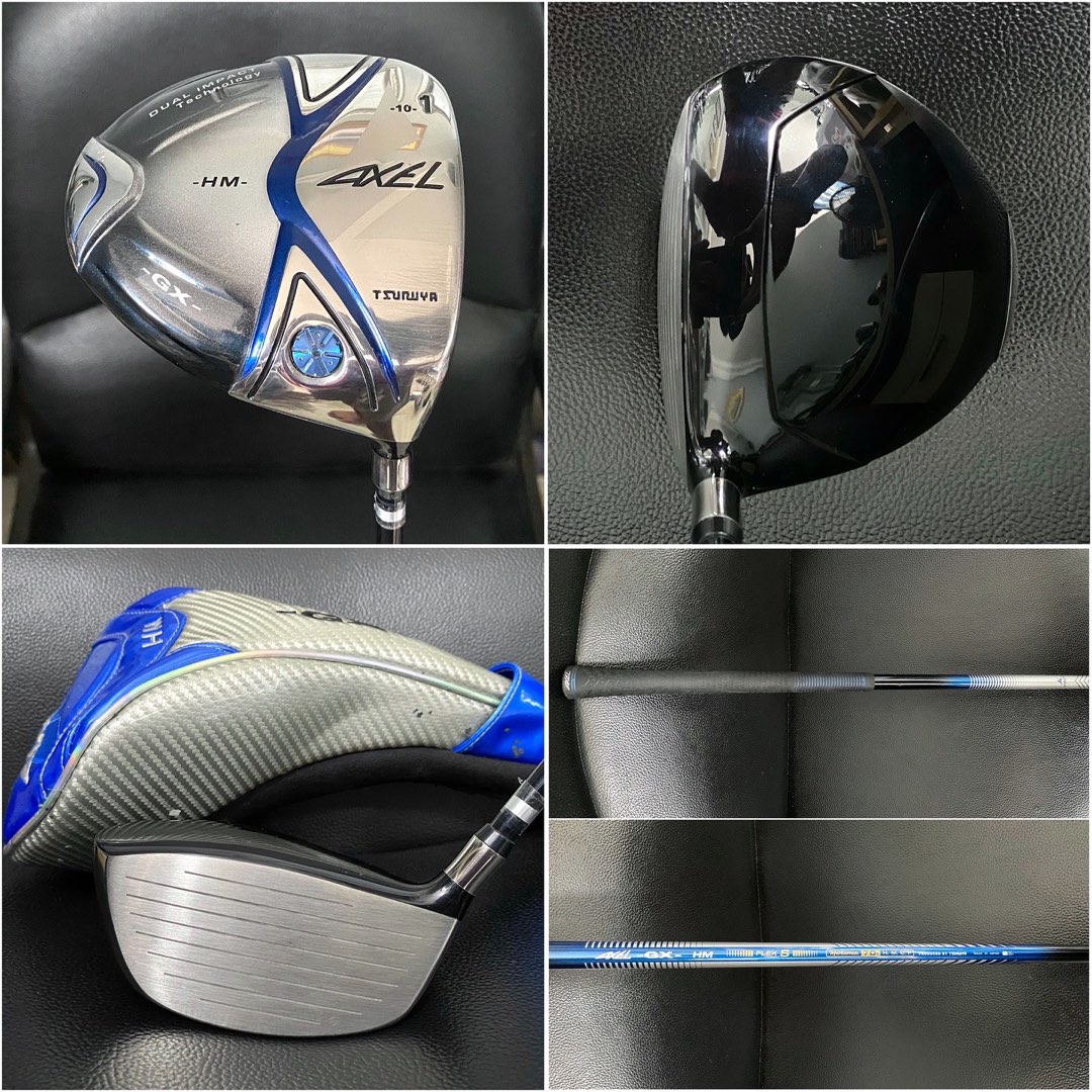 Stick Golf Driver Wood 1 Tsuruya Axel HM GX, Olah Raga, Perlengkapan ...