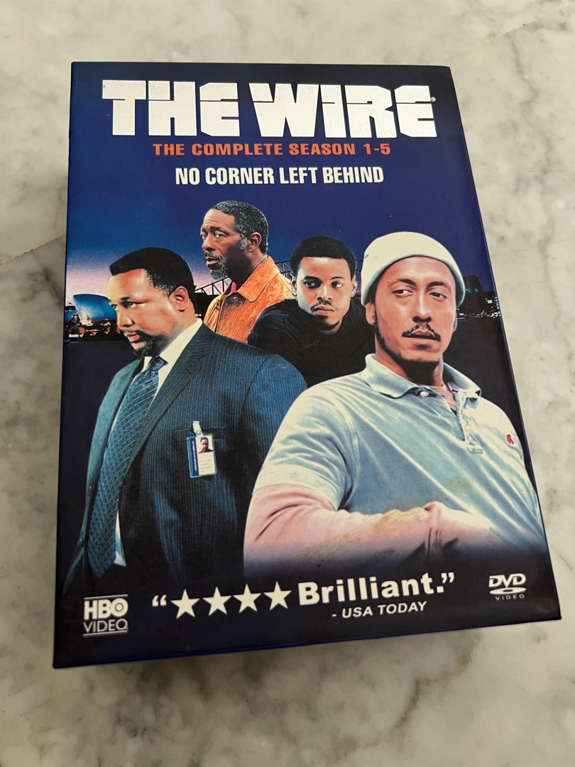 The Wire: The Complete Seasons 1-5 DVD Set, Hobbies & Toys, Music ...