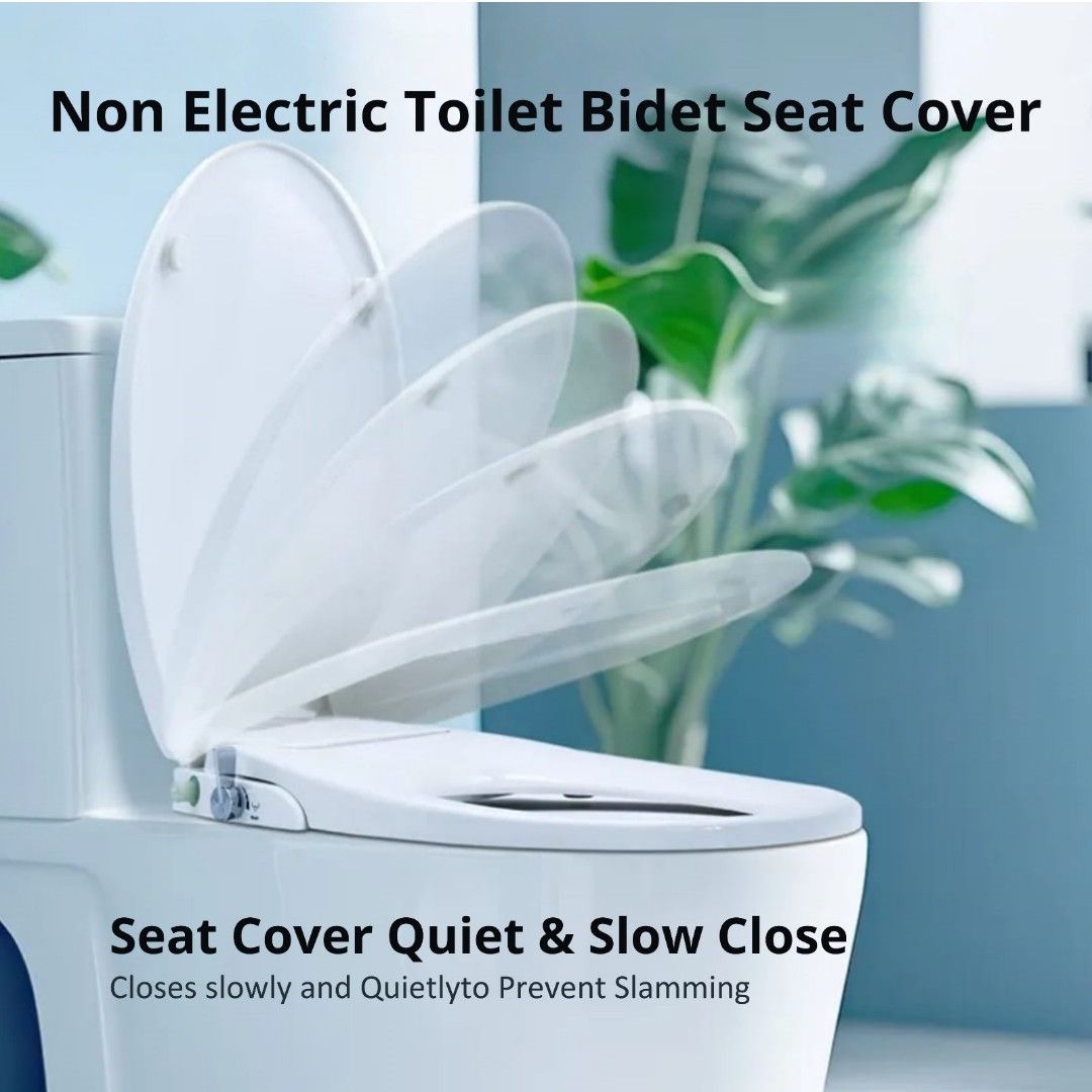 Toilet Bowl Bidet Seat Cover, Furniture & Home Living, Bathroom ...