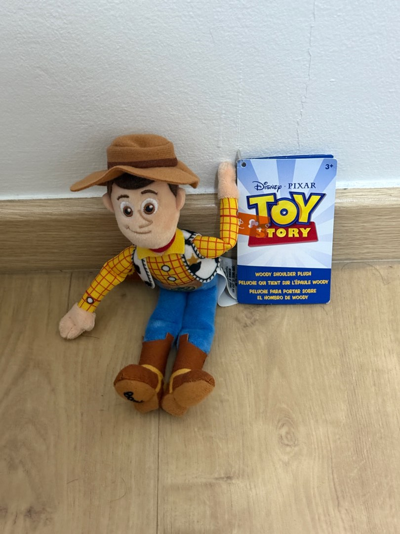 Toy Story Woody Shoulder Plush, Hobbies & Toys, Toys & Games on Carousell