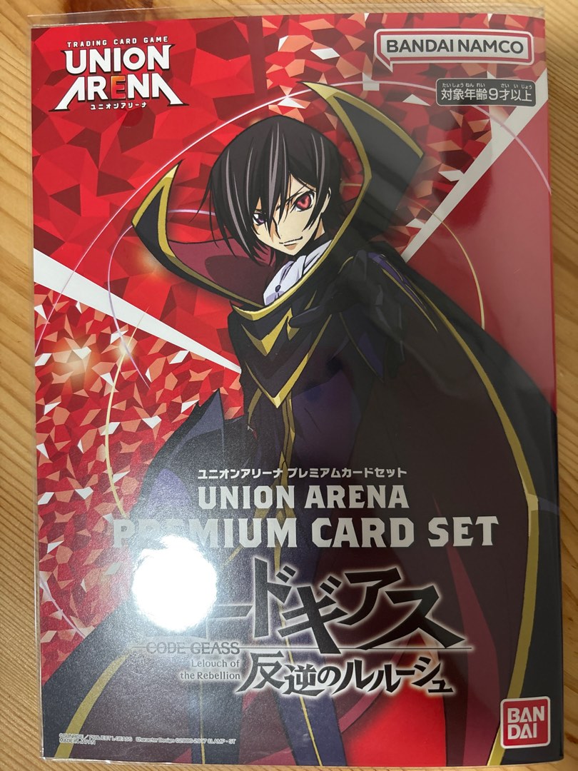 Union Arena Code Geass Premium Card Set, Hobbies & Toys, Toys & Games ...