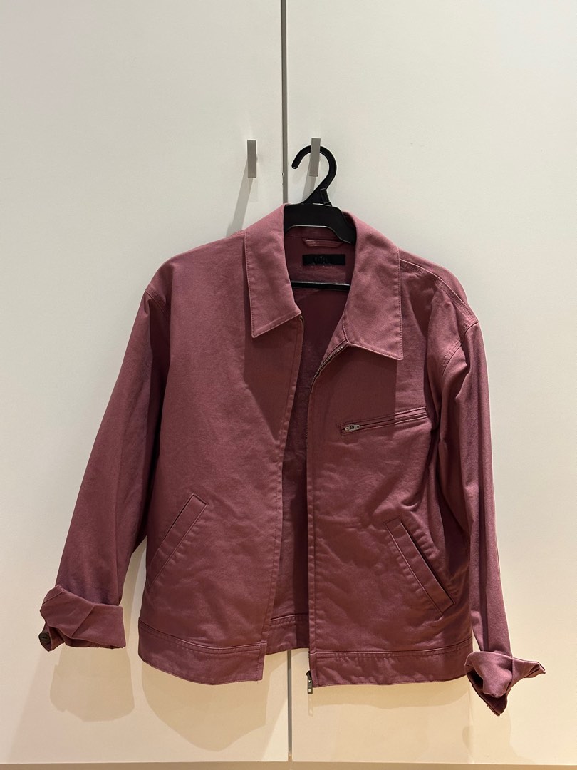 Uniqlo Zip Up Blouson Jacket, Men's Fashion, Coats, Jackets and ...