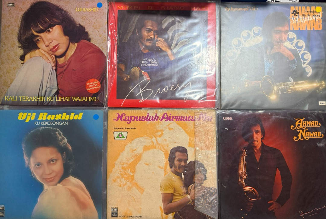 Vintage Malay Vinyl Records - Various Artists, Hobbies & Toys, Music ...