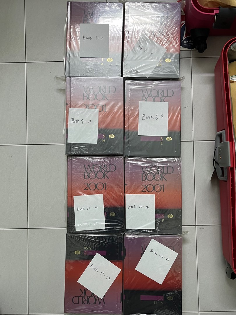 World Book complete set, Hobbies & Toys, Books & Magazines, Textbooks ...