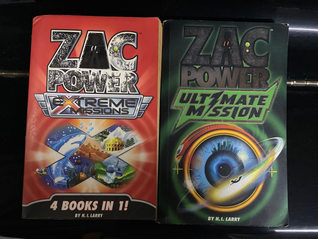 Zac Power Books - Extreme Missions & Ultimate Mission, Hobbies & Toys ...