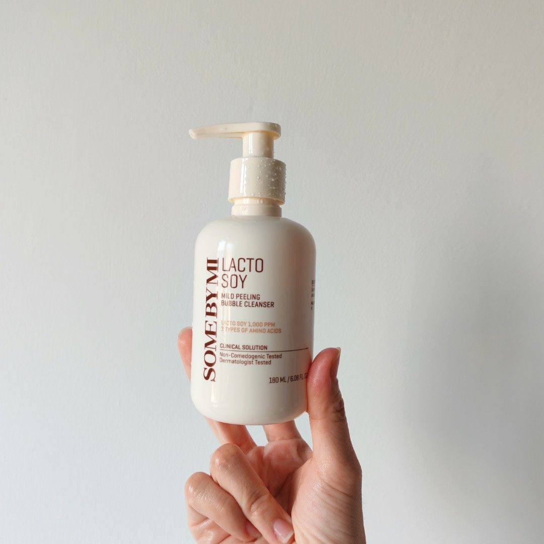 🆓📬 Some By Mi Lacto Soy Mild Peeling Bubble Cleanser, Beauty & Personal ...