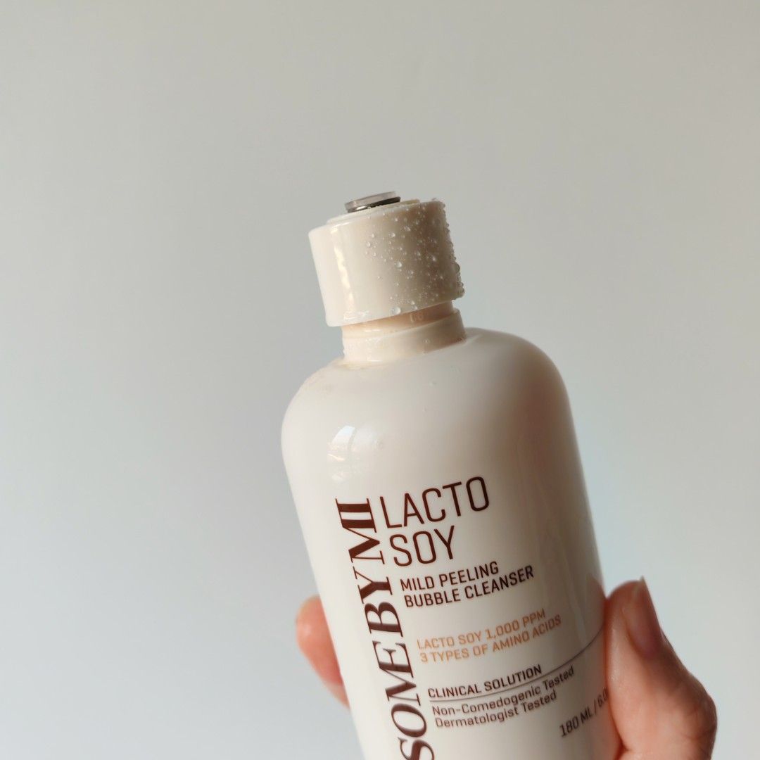 🆓📬 Some By Mi Lacto Soy Mild Peeling Bubble Cleanser, Beauty & Personal ...