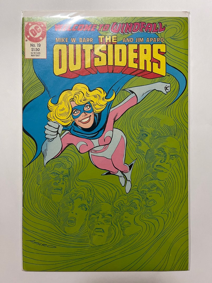 ⚡ The Outsiders #19 Comic (DC, 1987) — First Appearance of Windfall ...