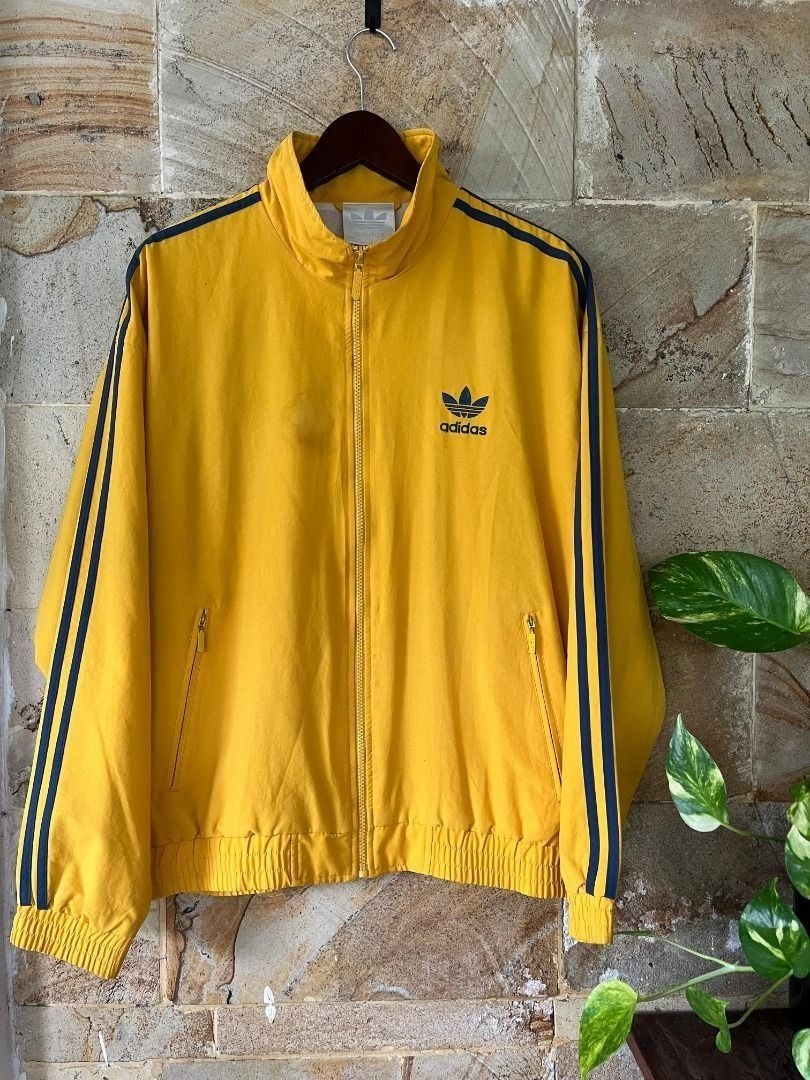 Adidas Retro Vintage 80s 90s Tracktop TT Nylon Jaket Jacket Casual ...