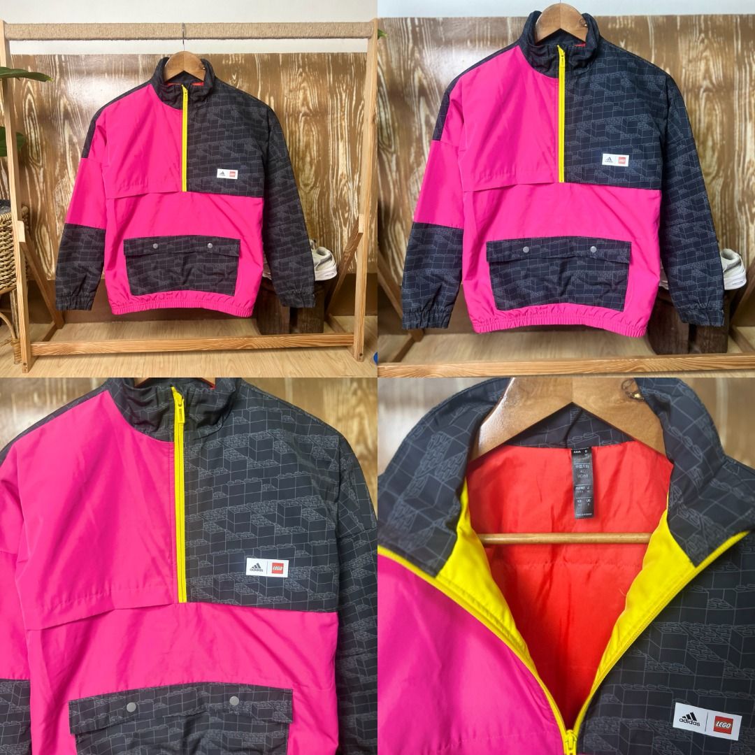 ADIDAS X LEGO KANGAROO WINDRUNNER JACKET 9-10, Babies & Kids, Babies ...