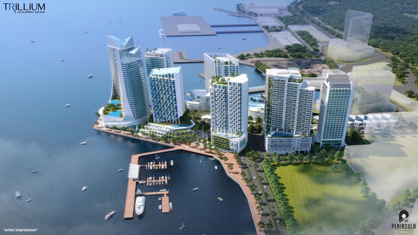 Agate Tower The Peninsula KK Town 🔥 Tourist Hotspot ! Iconic Landmark ...