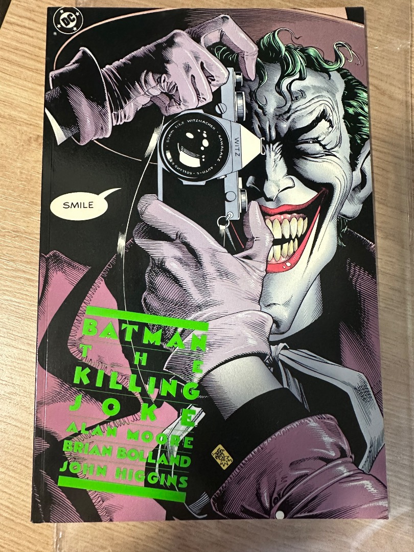 Batman The Killing Joke Graphic Novel FIRST PRINT, Hobbies & Toys ...