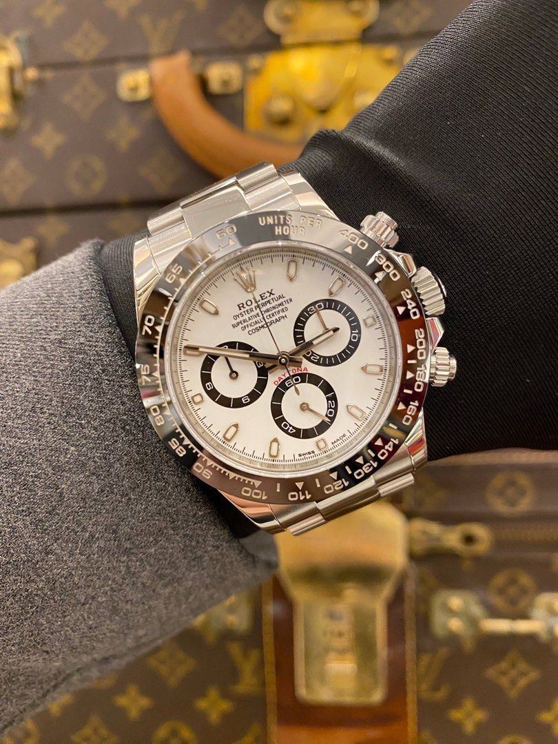 (BRAND NEW) 2019 ROLEX DAYTONA REF 116500 COSMOGRAPH PANDA DIAL 40MM ...