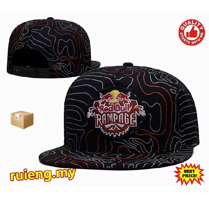 (BRAND NEW IN STOCK) RED BULL RAMPAGE Cap Topi Motocross Team Racing ...