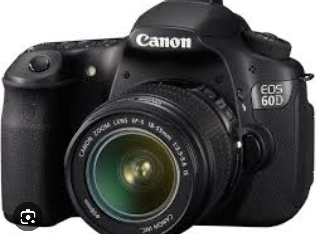 Canon EOS 60D+18-55mm lens, Photography, Cameras on Carousell