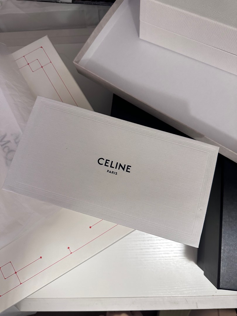 Celine 包裝盒, 名牌, 飾物及配件 - Carousell