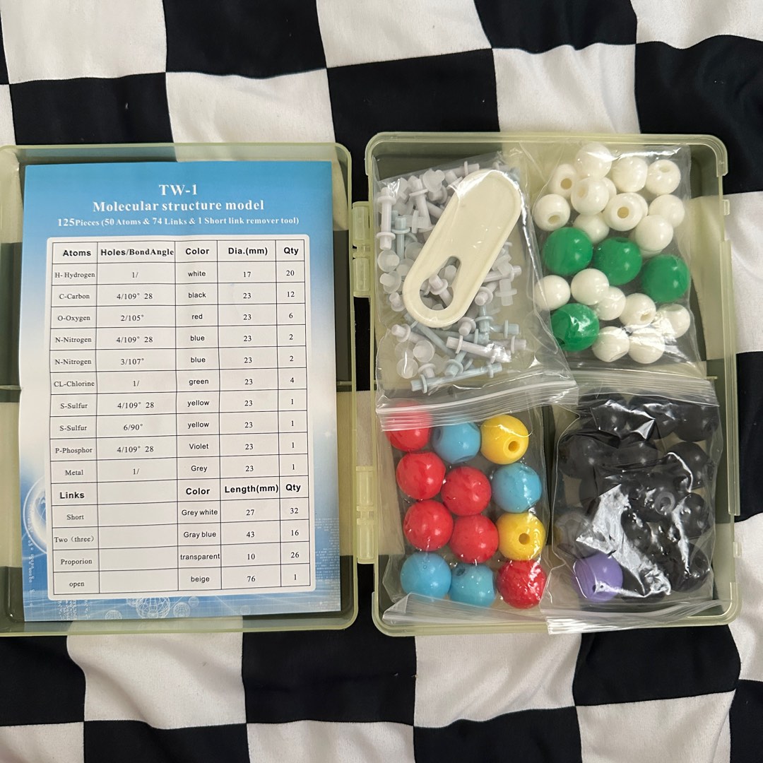 Chemistry Molecular Structure Model, Hobbies & Toys, Stationary & Craft ...