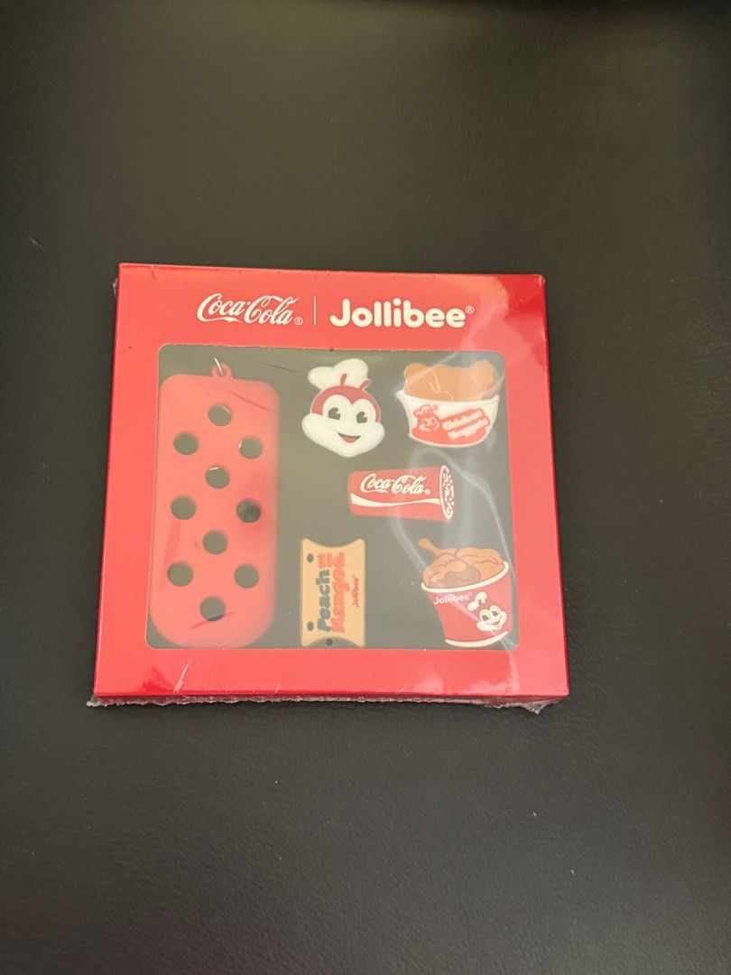 Coca-Cola x Jollibee Jibbitz Set, Everything Else on Carousell