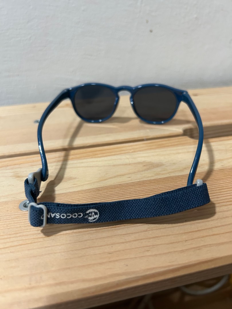 Cocosan Sunglasses with Strap - Navy Blue, Women's Fashion, Watches ...