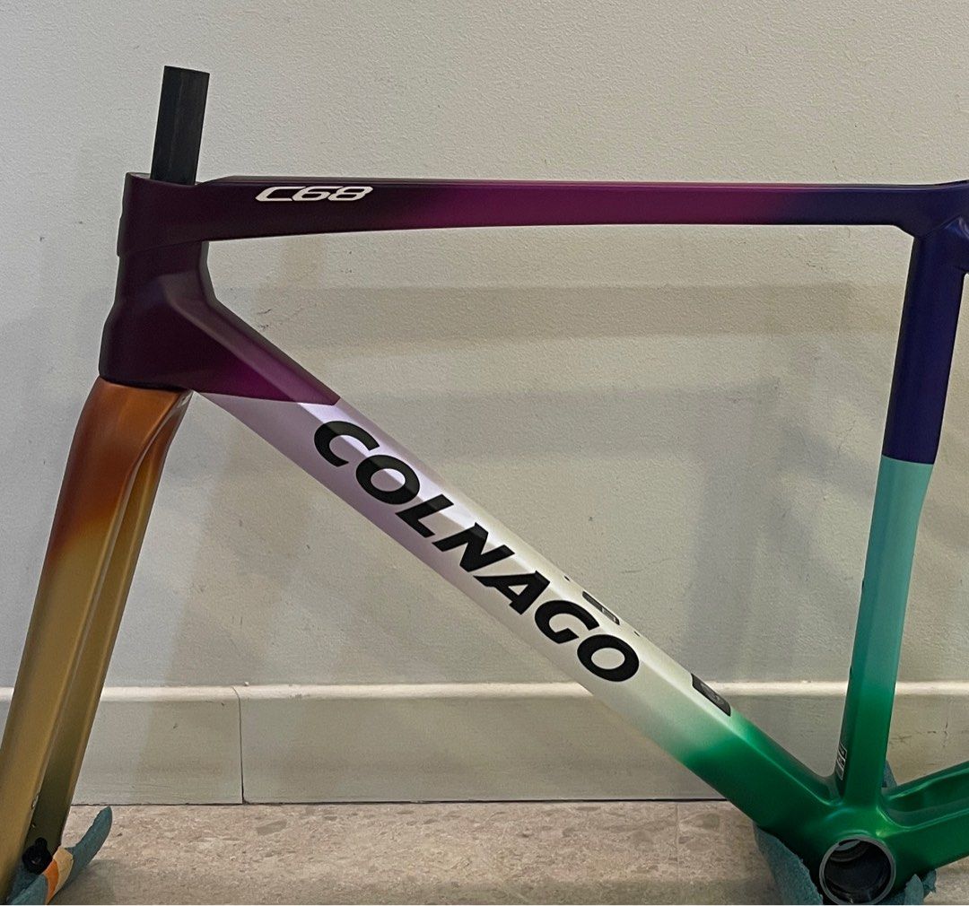 Colnago C68 Motoki Yoshio Limited Edition disc frameset handlebar and ...
