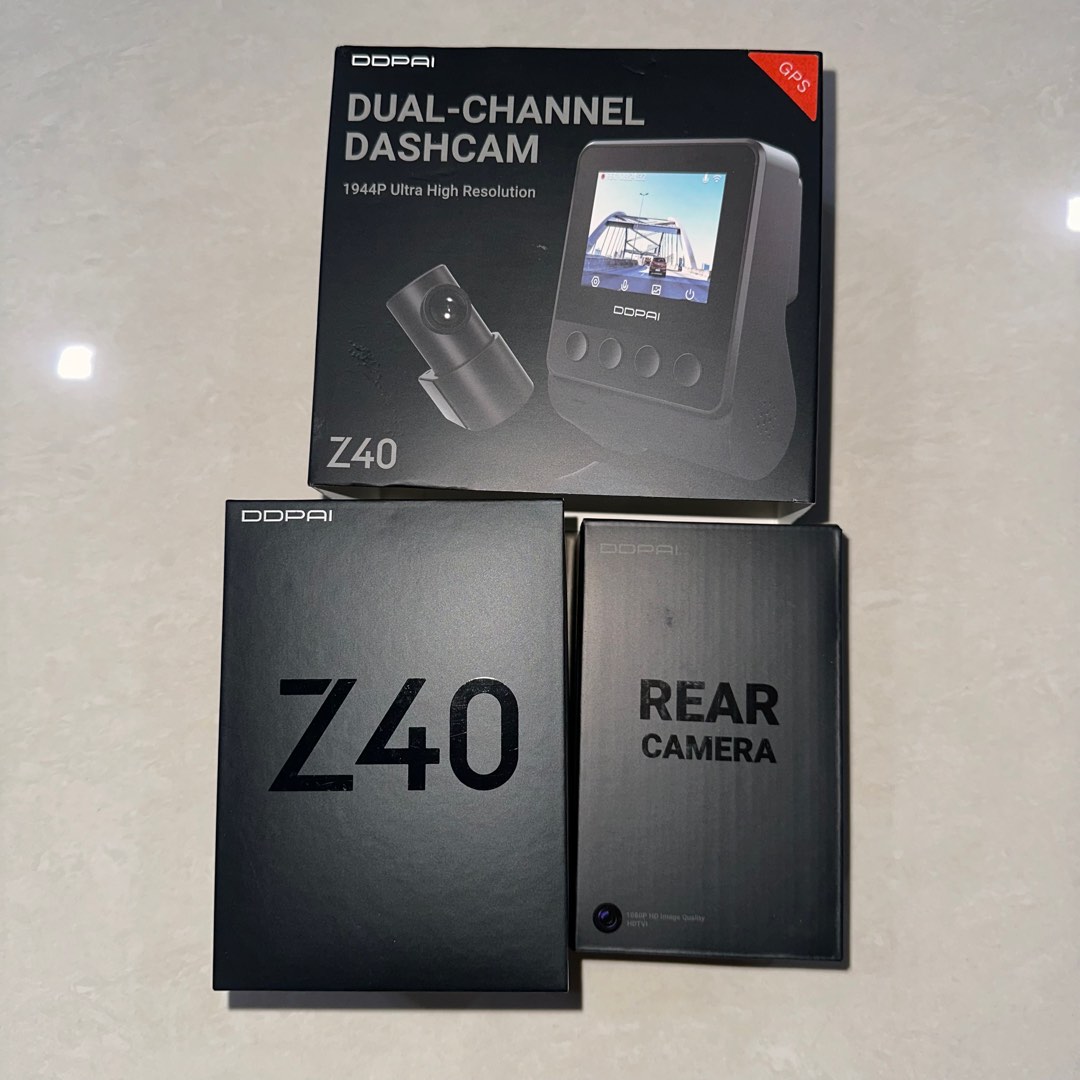 DDPAI DUAL-CHANNEL (Front and Rear) DASHCAM (1944P Ultra High ...