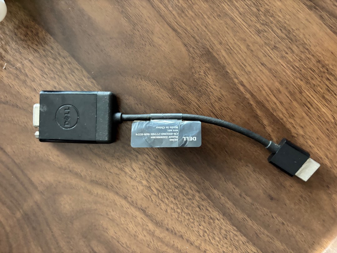 Dell VGA to HDMI Adapter, Computers & Tech, Parts & Accessories, Cables ...