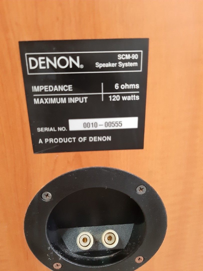 Denon SCM-90 Speaker System, Audio, Soundbars, Speakers & Amplifiers on ...