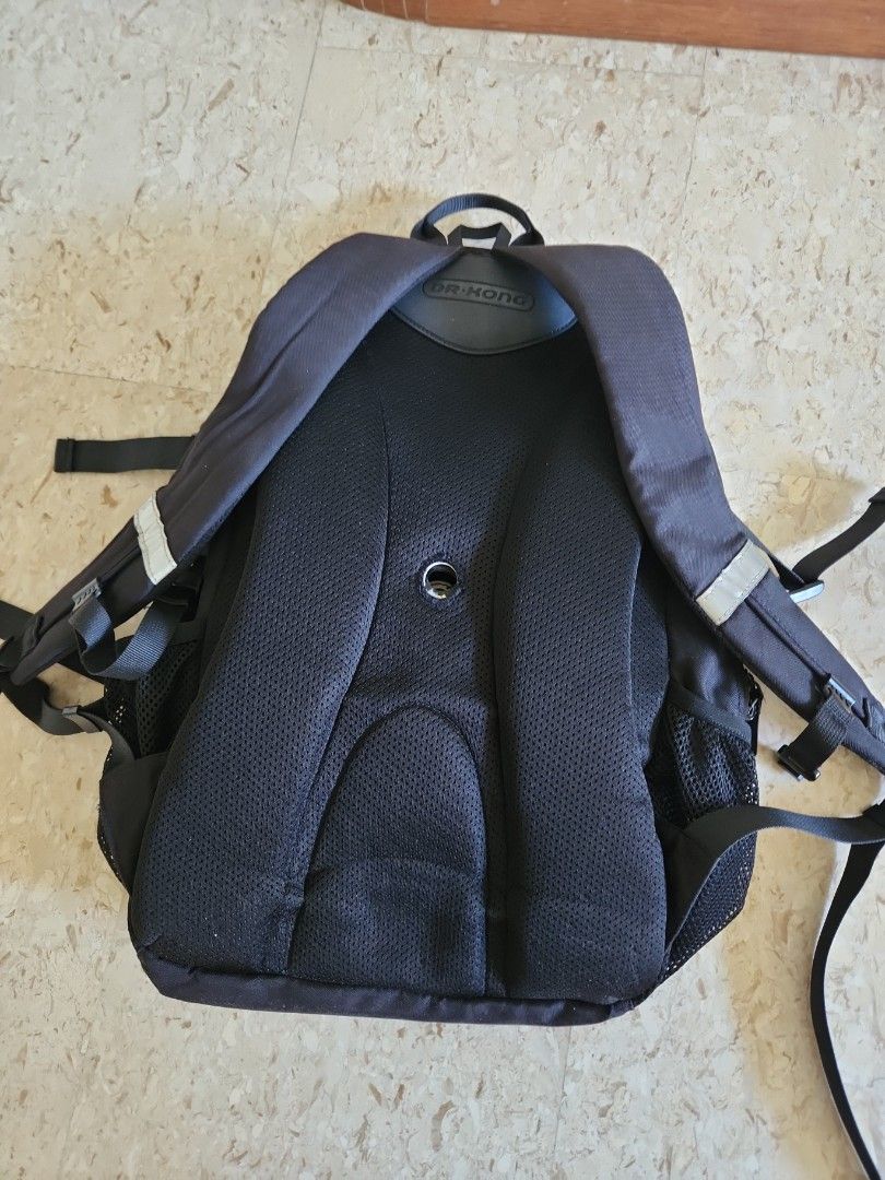 DR. HONG Black Backpack, Babies & Kids, Babies & Kids Fashion on Carousell