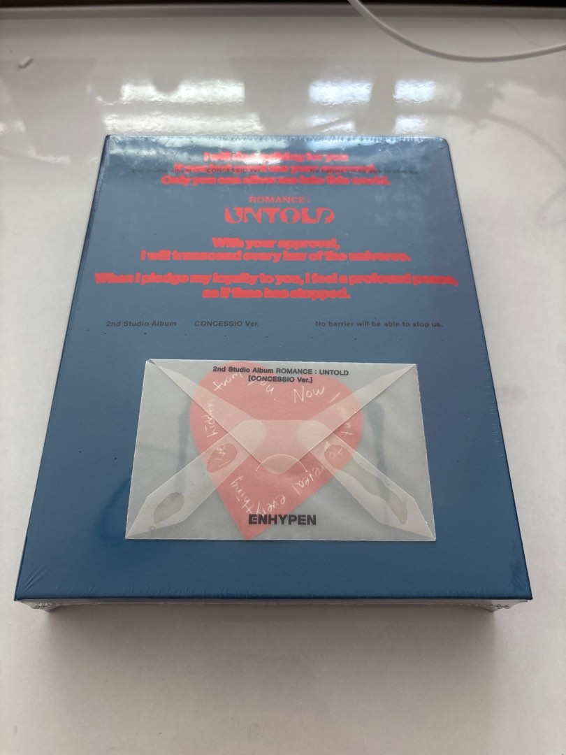 ENHYPEN - ROMANCE : UNTOLD (CONCESSIO Ver.) Album, Hobbies & Toys ...