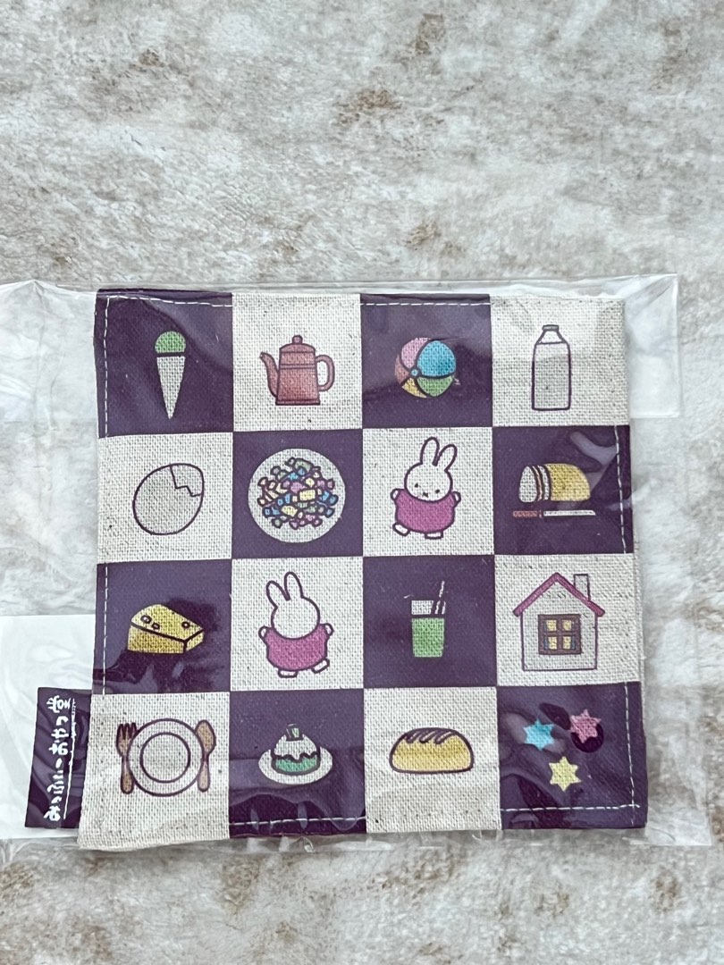 JAPAN MIFFY BAKERY KITCHEN - Cotton Linen Drink Cloth Coaster - Special ...