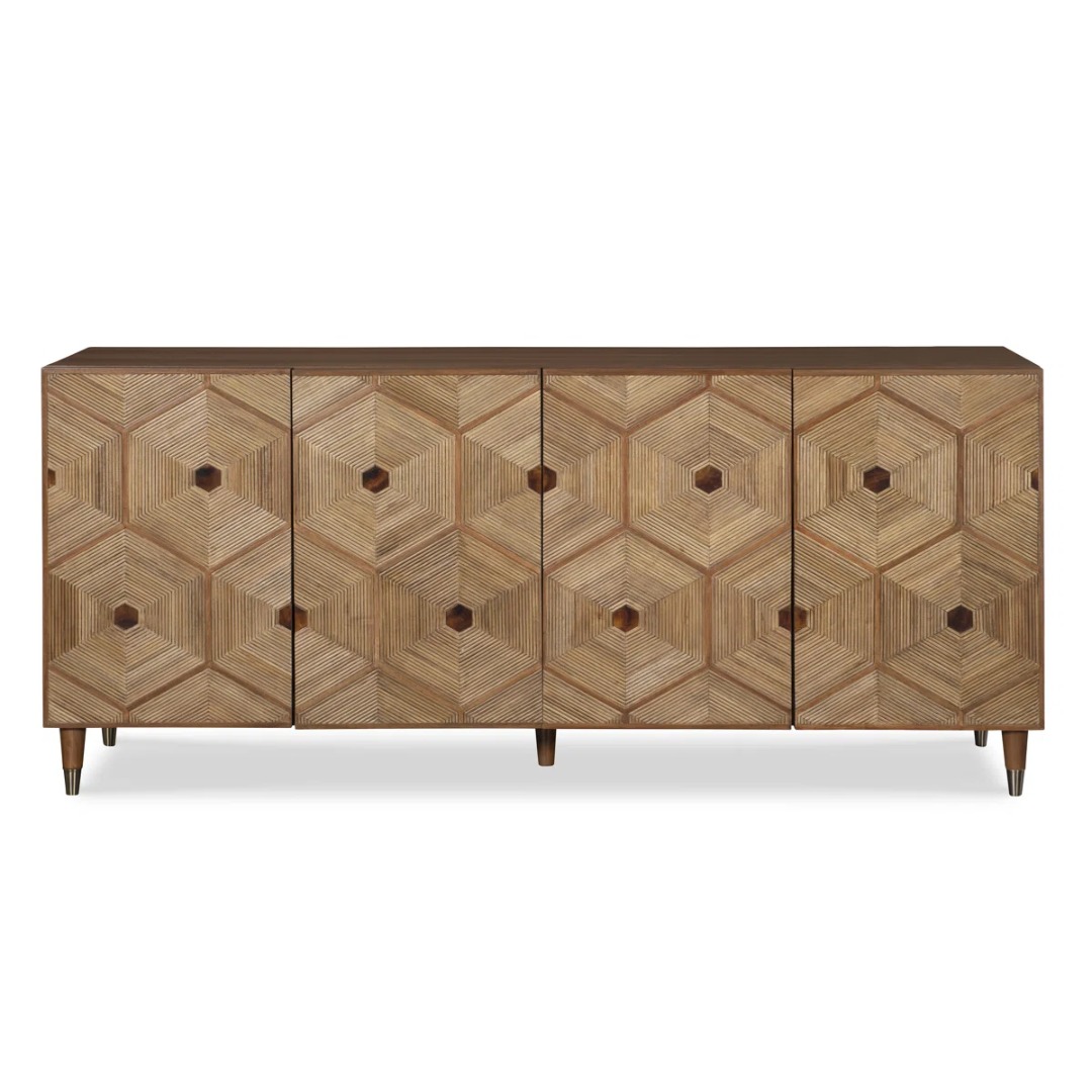 LANEY I Modern Crafted Chic I Mahogany wood I Sideboard I Buffet ...