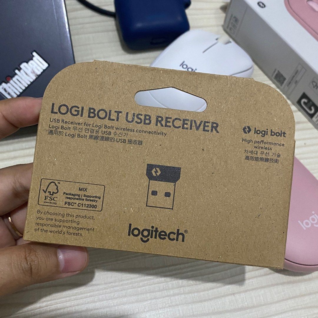 Logitech USB Bolt Receiver / Dongle Wireless Mouse Logitech, Elektronik ...