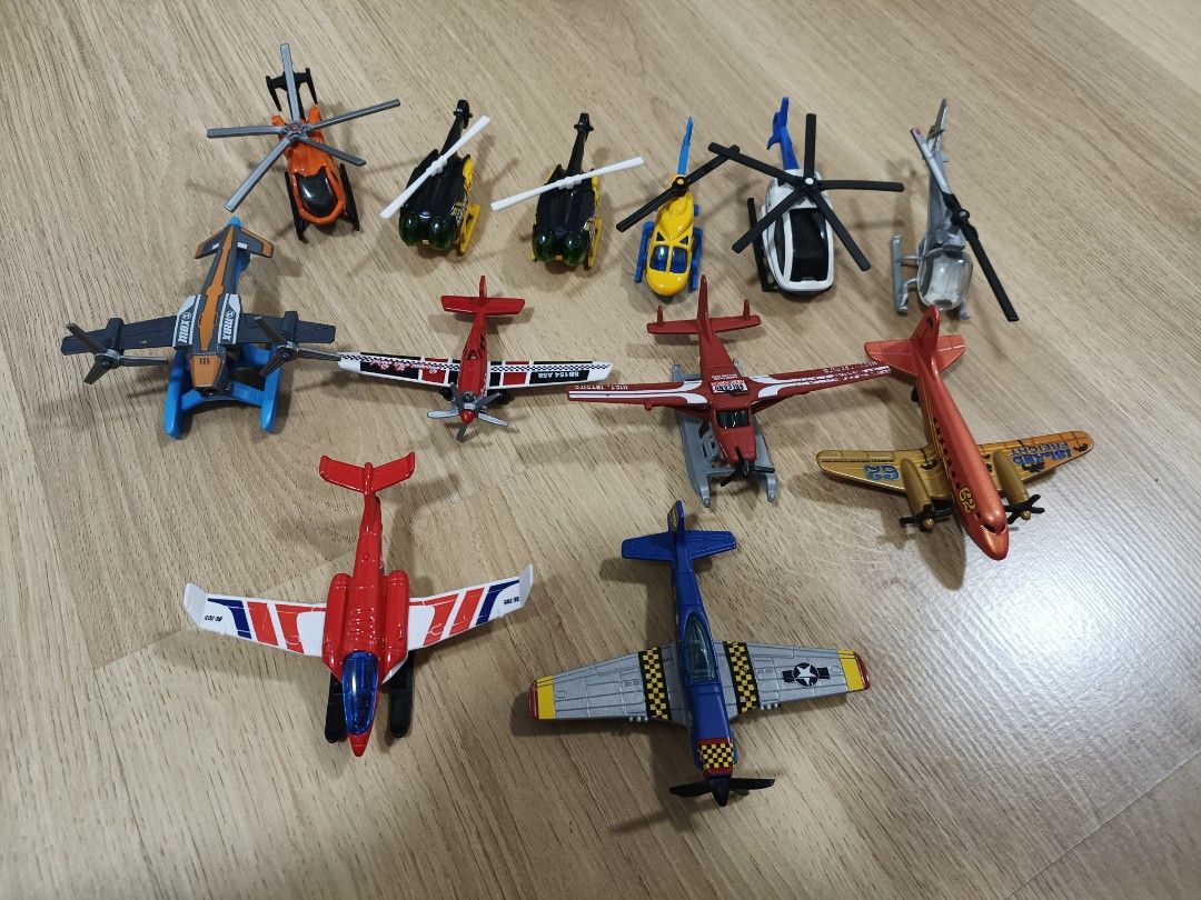 Matchbox Hotwheels aircraft, Hobbies & Toys, Toys & Games on Carousell