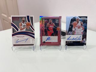 1998 Topps Karl Malone Keith Van Horn NBA Autograph Utah Jazz Nets ...