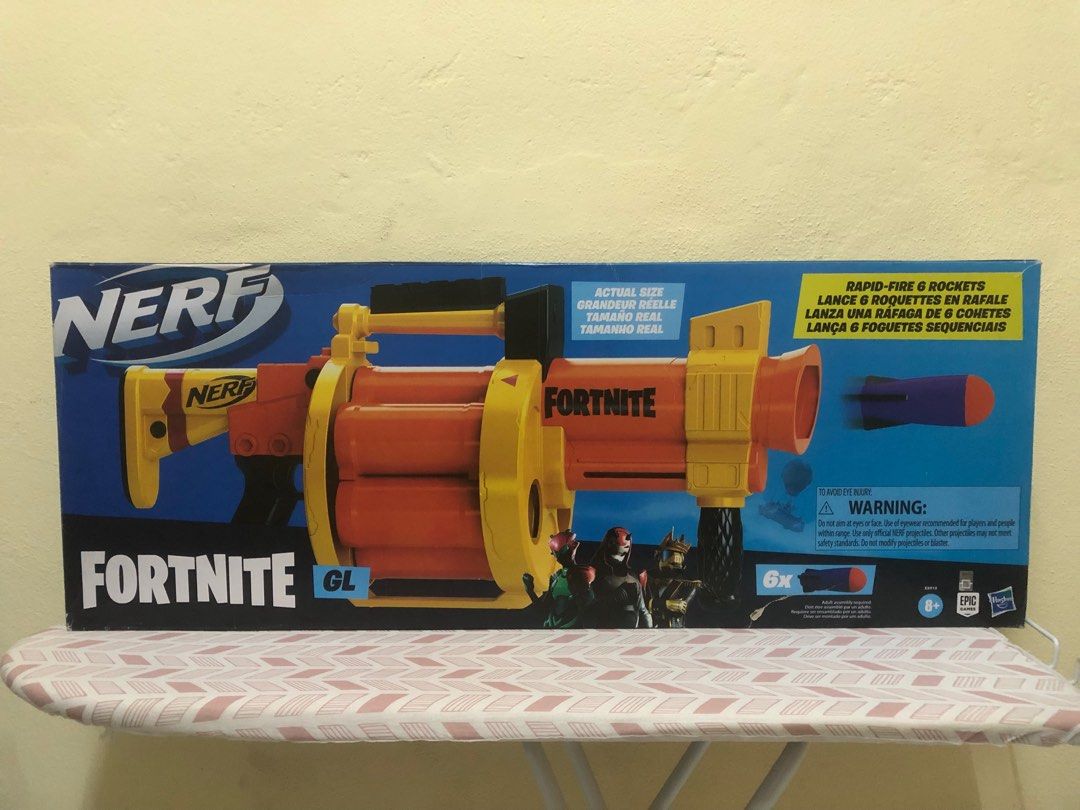Nerf Fortnite Grenade Launcher, Hobbies & Toys, Toys & Games on Carousell