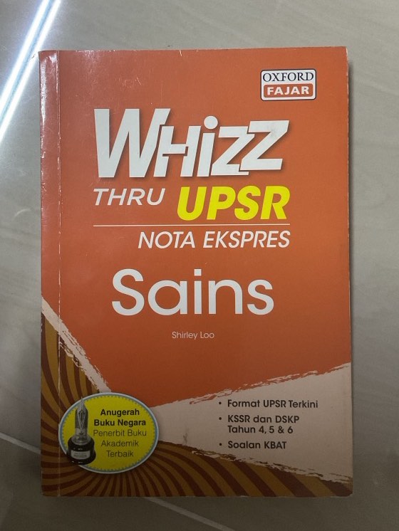 Nota Sains UPSR - KSSR, Hobbies & Toys, Books & Magazines, Textbooks on ...