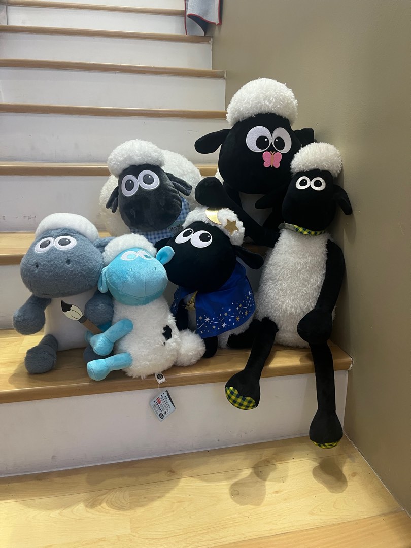 original Shaun the sheep plush, Hobbies & Toys, Toys & Games on Carousell
