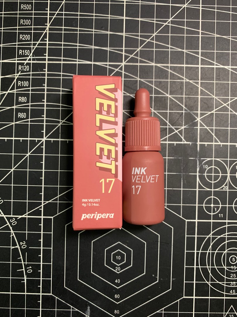 Peripera Ink Velvet 17 Rosy Nude Matte Lip Tint, Beauty & Personal Care ...