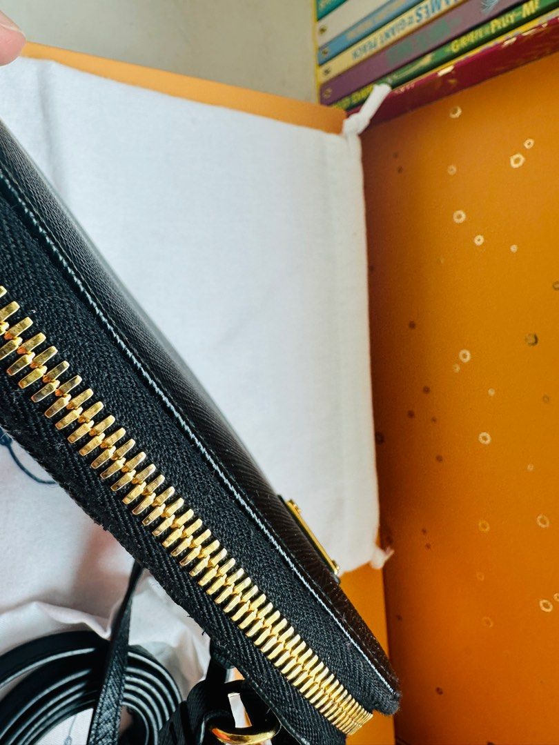 Prada Saffiano Leather Phone Case Crossbody Bag, Luxury, Bags & Wallets ...