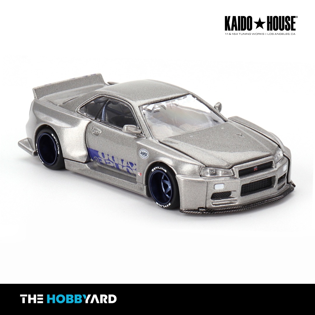 [READY STOCK] Kaido House x Mini GT 1/64 NISSAN SKYLINE GT-R (R34 ...