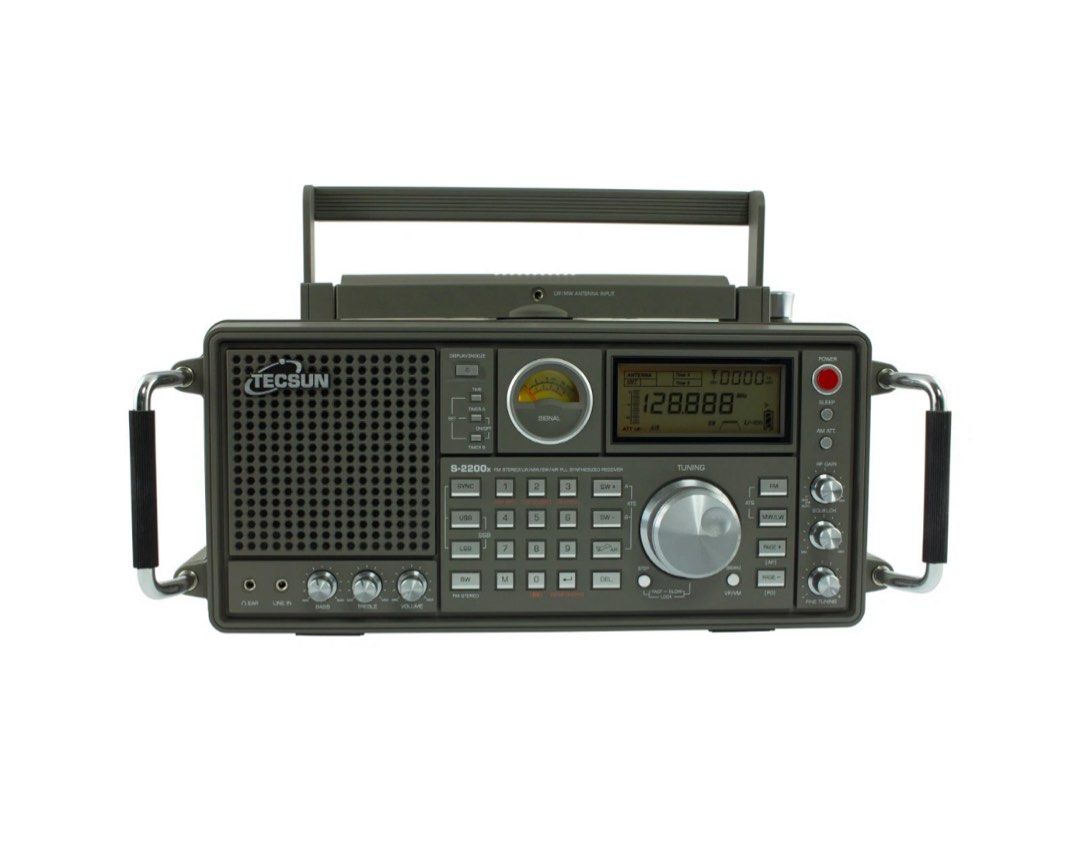 TECSUN S-2200 AM/FM MW LW SW Shortwave SSB VHF Airband DSP radio ...