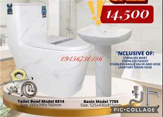 Pozzi Two Piece Watercloset toilet set, Furniture & Home Living ...